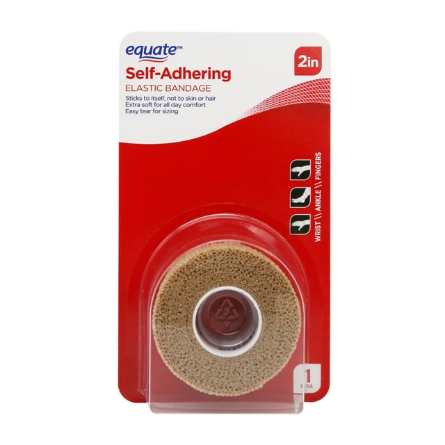 Equate Self-Adhering Elastic Bandage 2" 1ct - Walmart.com