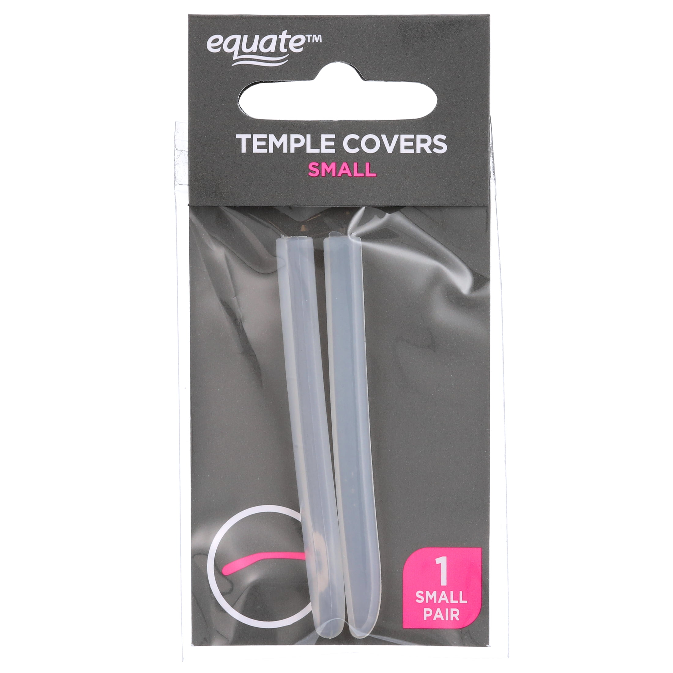 Equate Small Silicone Temple Covers, 1 Pair, Eyeglass Repair Kit ...