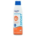 Equate Sport Broad Spectrum Sunscreen Spray, SPF 50, 5.5 oz HSA/FSA ...