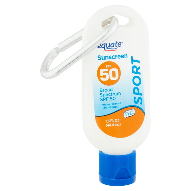 Equate Sport Sunscreen Lotion, SPF 50, 1.5 fl oz HSA/FSA Eligible ...
