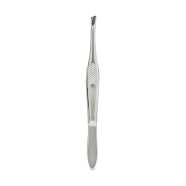 Equate Easy Grip Slant Tip Tweezers for Precise Brow Shaping and Hair ...