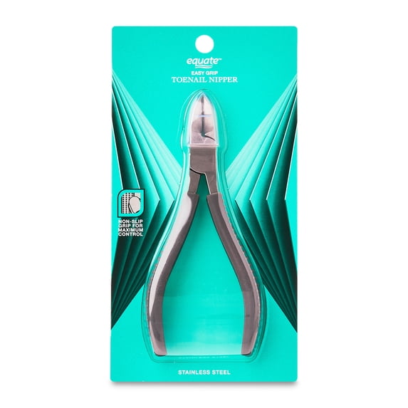 Equate Stainless Steel Toenail Nipper with Precise Cutting for Thick ...