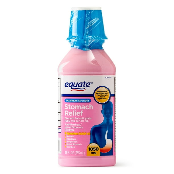 Equate Stomach Relief, Maximum Strength, 12 fl oz - Walmart.com