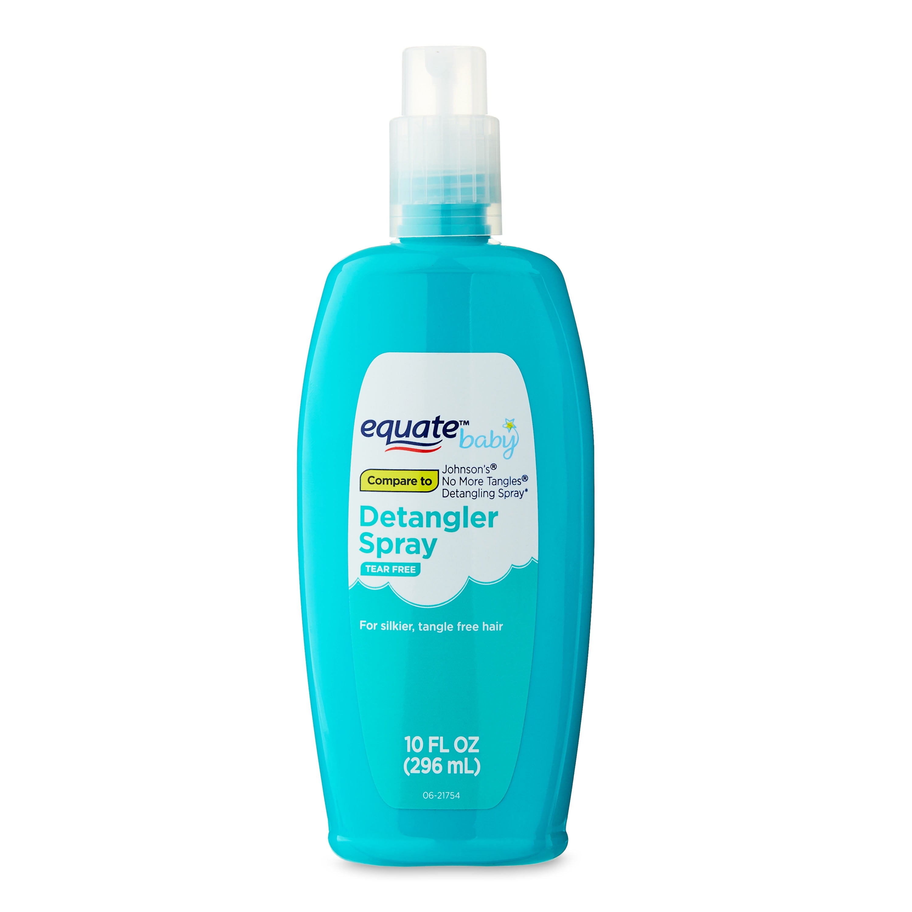 Equate Tear Free Detangler Spray 10 fl oz, Gentle No Tears Hair Tangle ...