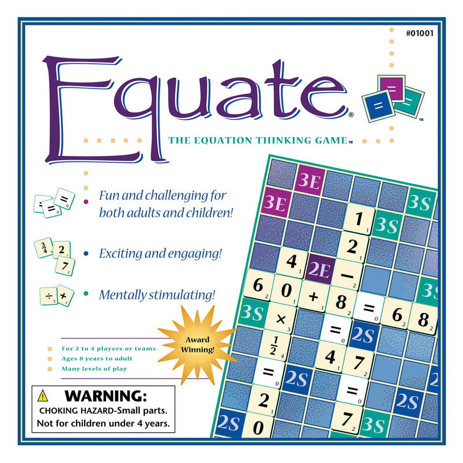 Conceptual Math Media Equate® Board Game - Walmart.com