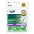 Equate Tight Mint Interdental Straight Brushes, Antibacterial Caps ...