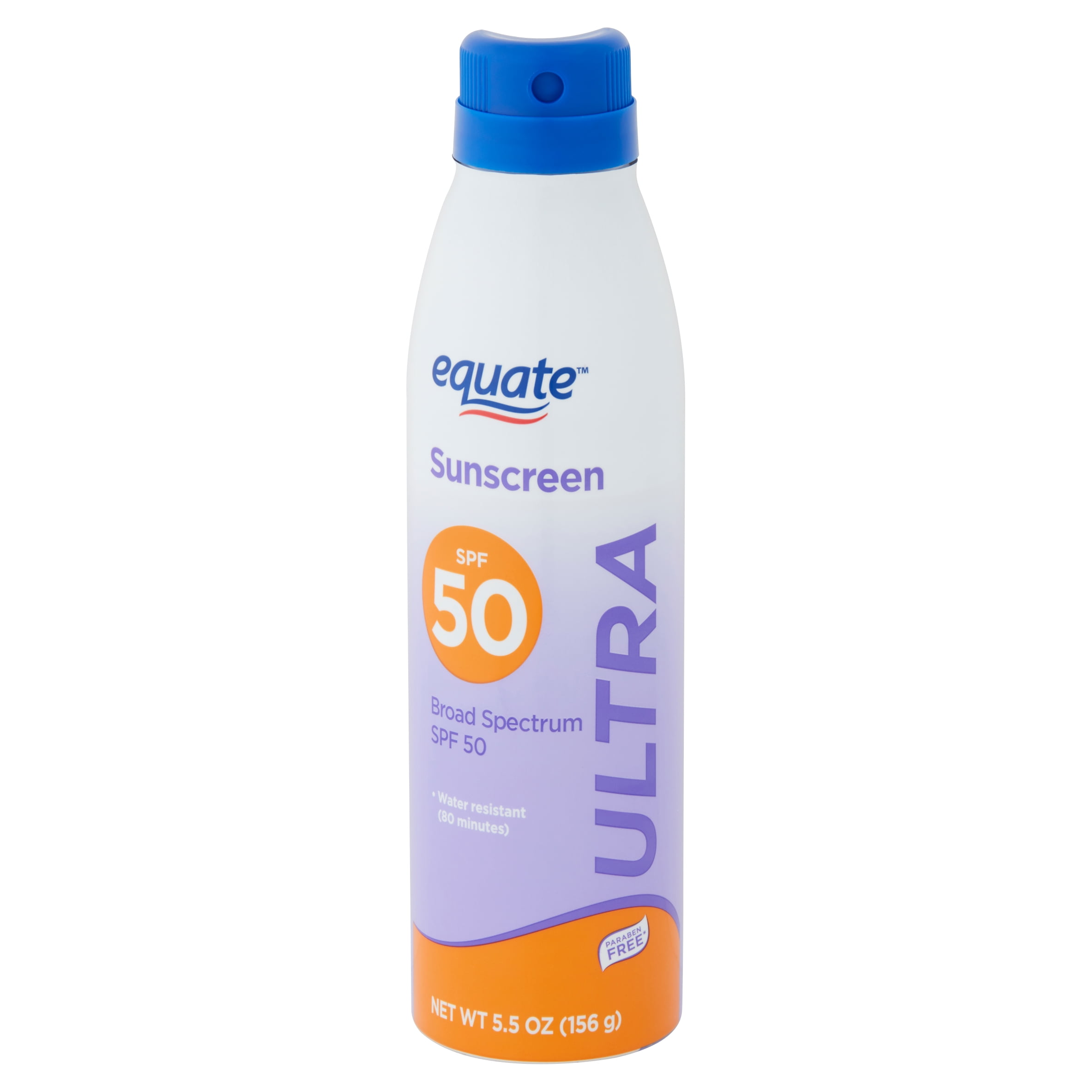 Equate Ultra Broad Spectrum Sunscreen Spray, SPF 50, 5.5 oz HSA/FSA ...