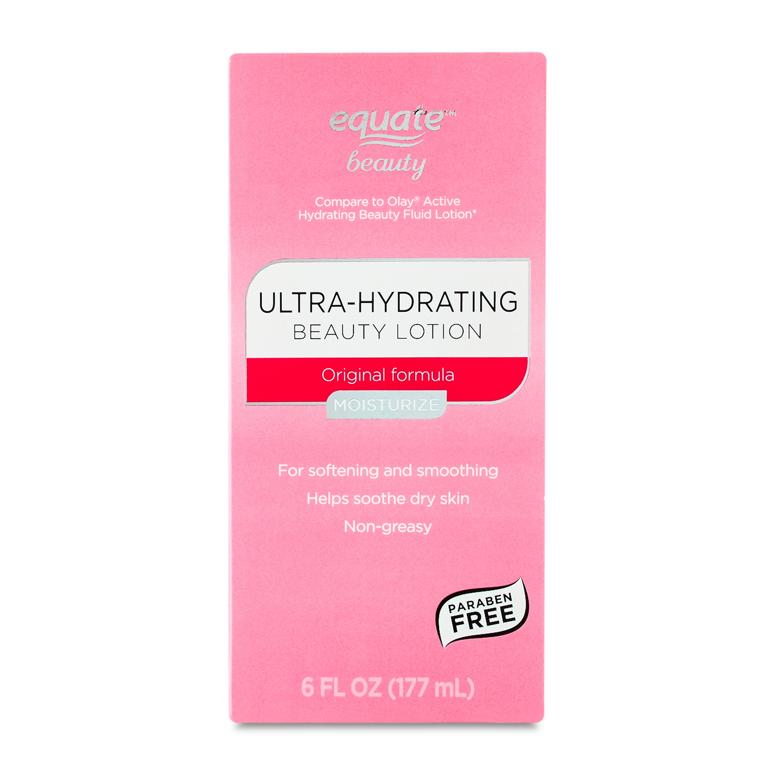 Equate Ultra-Hydrating Lotion for Face Care to Soften & Smooth Skin, 6 ...
