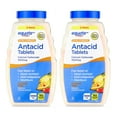 Equate Ultra Strength Antacid Chewable Tablets, Tropical Fruit, Twin ...