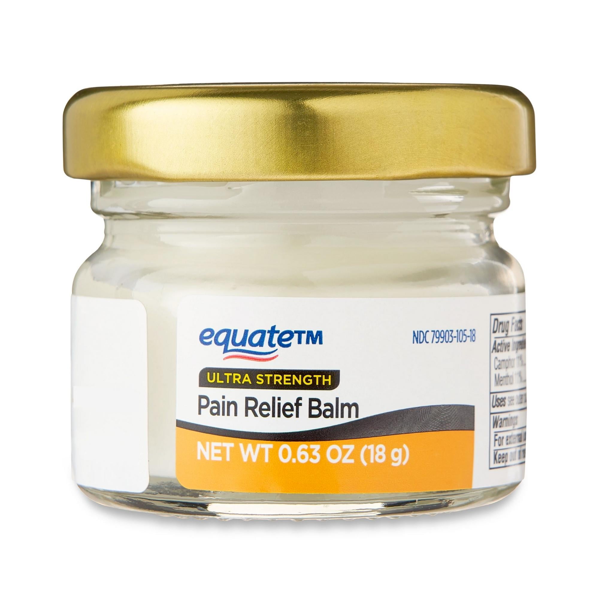 Equate Ultra-Strength Pain Relief Topical Balm Ointment - 0.63 oz ...
