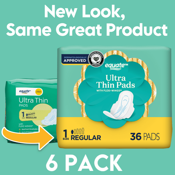 Equate Pads in Feminine Care - Walmart.com