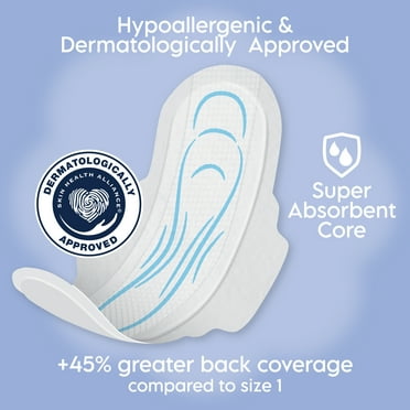 ALWAYS Infinity, Size 4, Overnight Sanitary Pads with Wings, Unscented ...