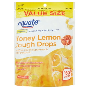 Equate Sugar-Free Menthol Cough Drops, 70 Count - Walmart.com