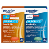 Equate Vapor Ice® Severe Cold and Flu Combo Pack, Day & Night Caplets ...