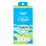 Equate Women's 5 Blade Razor Handle and 2 Razor Cartridges - Walmart.com