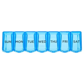 MEDca 7-Day Weekly Pill Organizer - Extra Large Pill Planner - Walmart.com