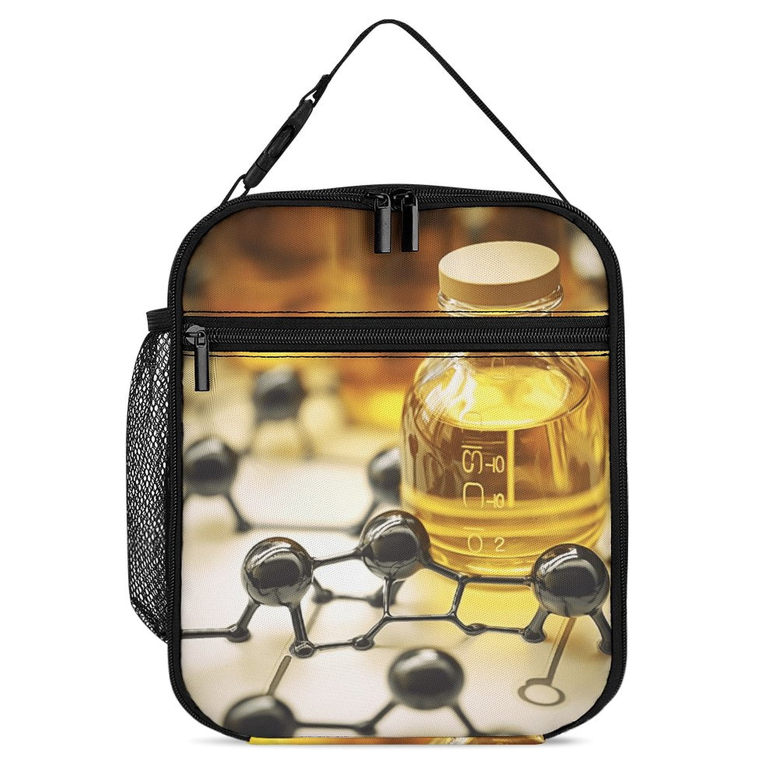 Equation Formula Lunch Box Insulated Bag Reusable with Side Pocket for ...