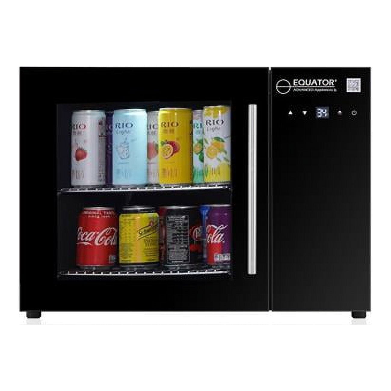 Equator 1.4 cu. ft Can Refrigerator in Black - Walmart.com