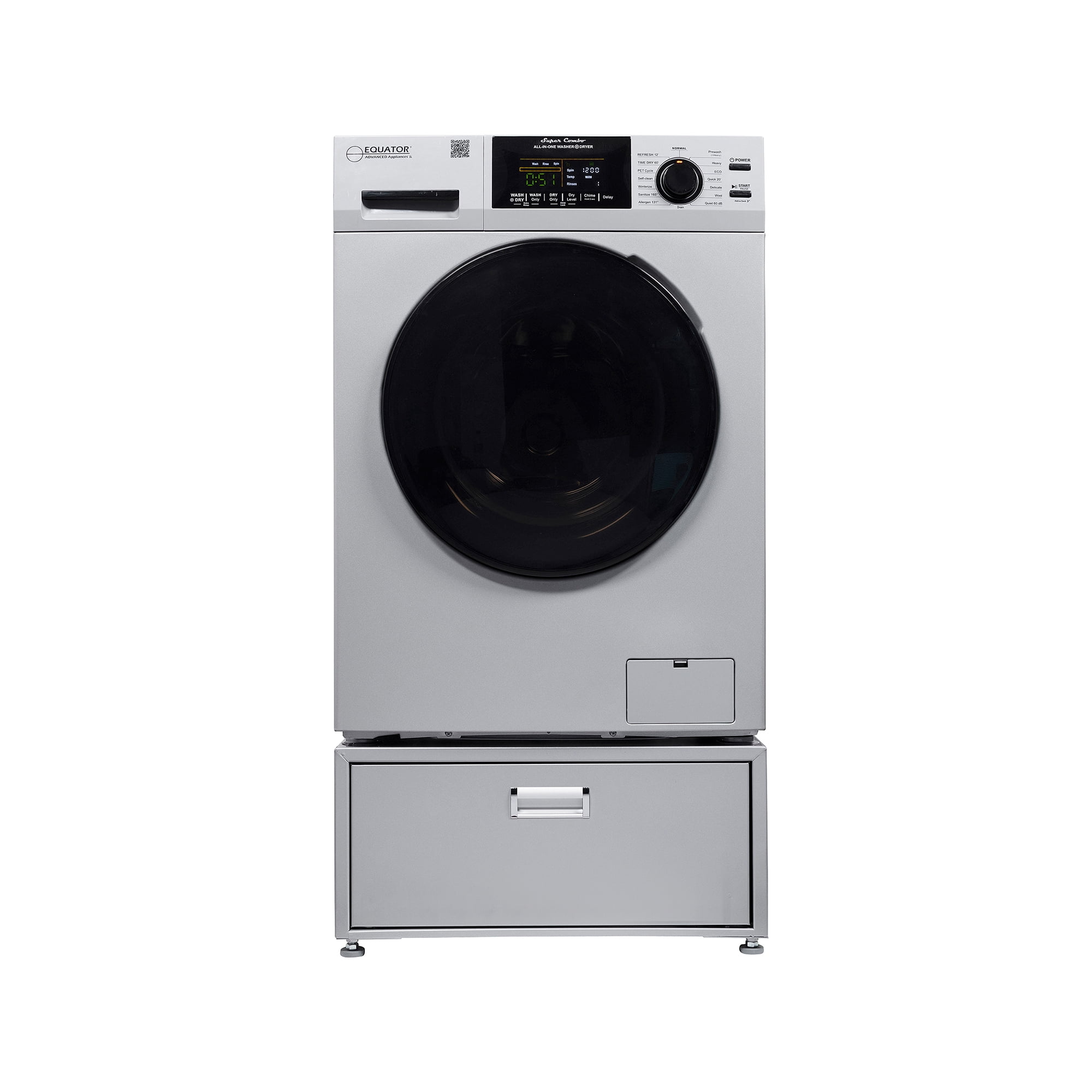 Equator 1.6cf 110V condensing Sani Combo Washer Dryer 0 Clearance in ...