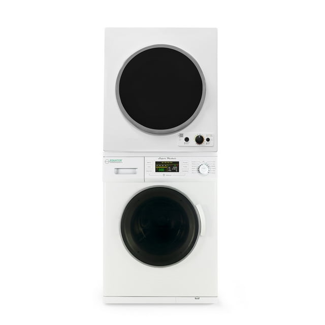 Equator Appliances Compact Washer & Dryer Set, EW 824 N-ED 850 Front ...