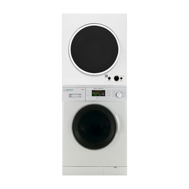 Equator Appliances Compact Washer & Dryer Set, EW 824 N-ED 850 Front ...