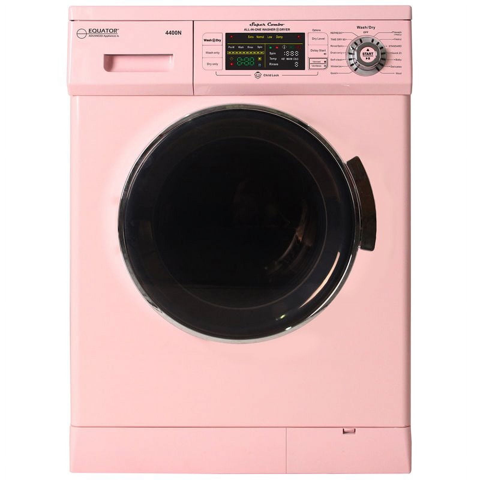 Equator Pro Compact 110V Vented/Ventless 13 lbs Combo Washer Sensor Dry ...