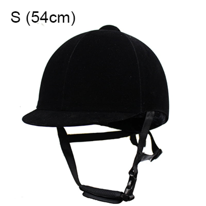 Equestrian Helmet Unisex Classic Velvet Horse Riding Helmet Horse ...