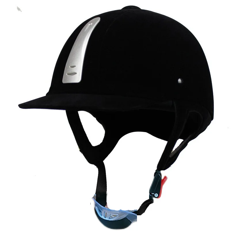 Equestrian Helmet Unisex Classic Velvet Horse Riding Helmet Horse ...