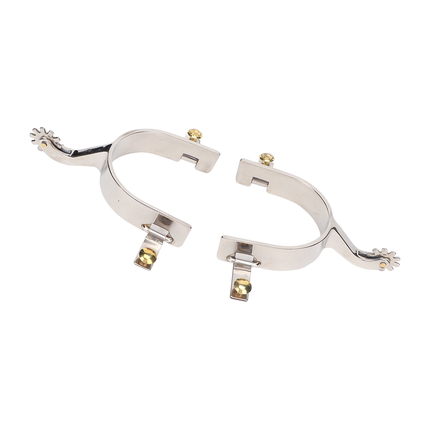 Equestrian Spurs, Stainless Steel, Rotating Gear Design, Safe Effective ...