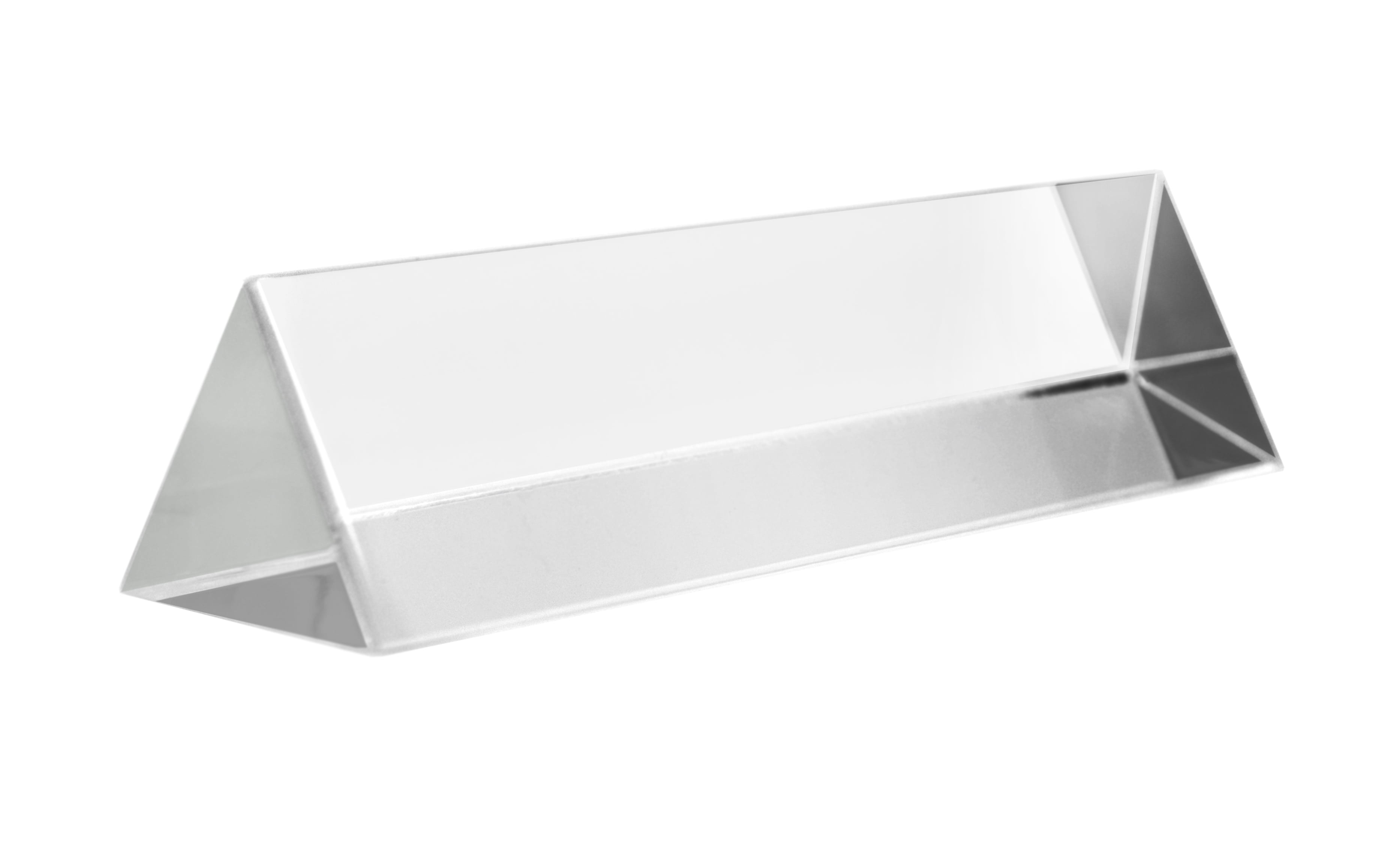 Equilateral Prism, 4" (100mm) Length, 1" (25mm) Faces - Triangular ...