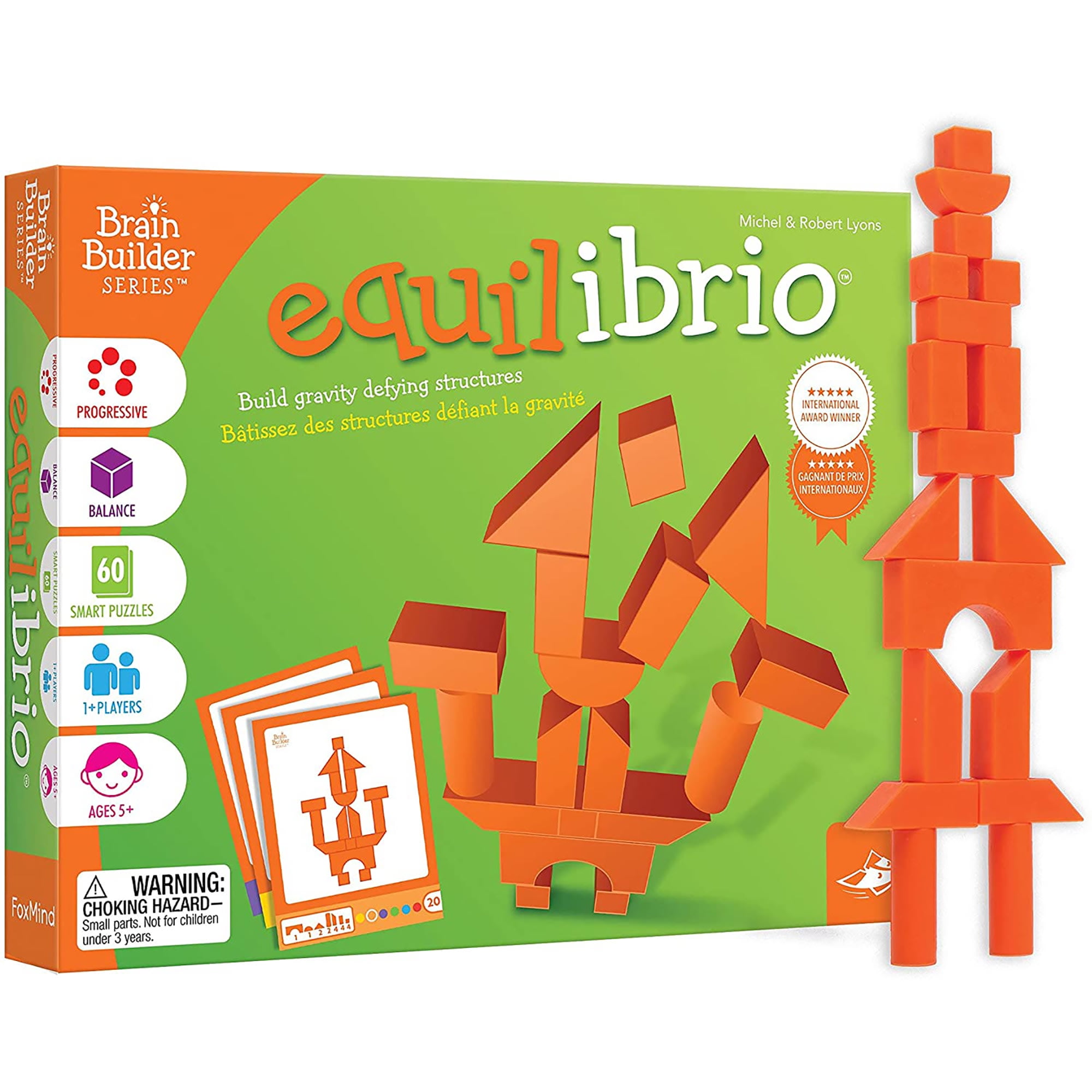 Equilibrio - FoxMind Brain Builder Series, Geometrical Puzzles, Ages 5 ...