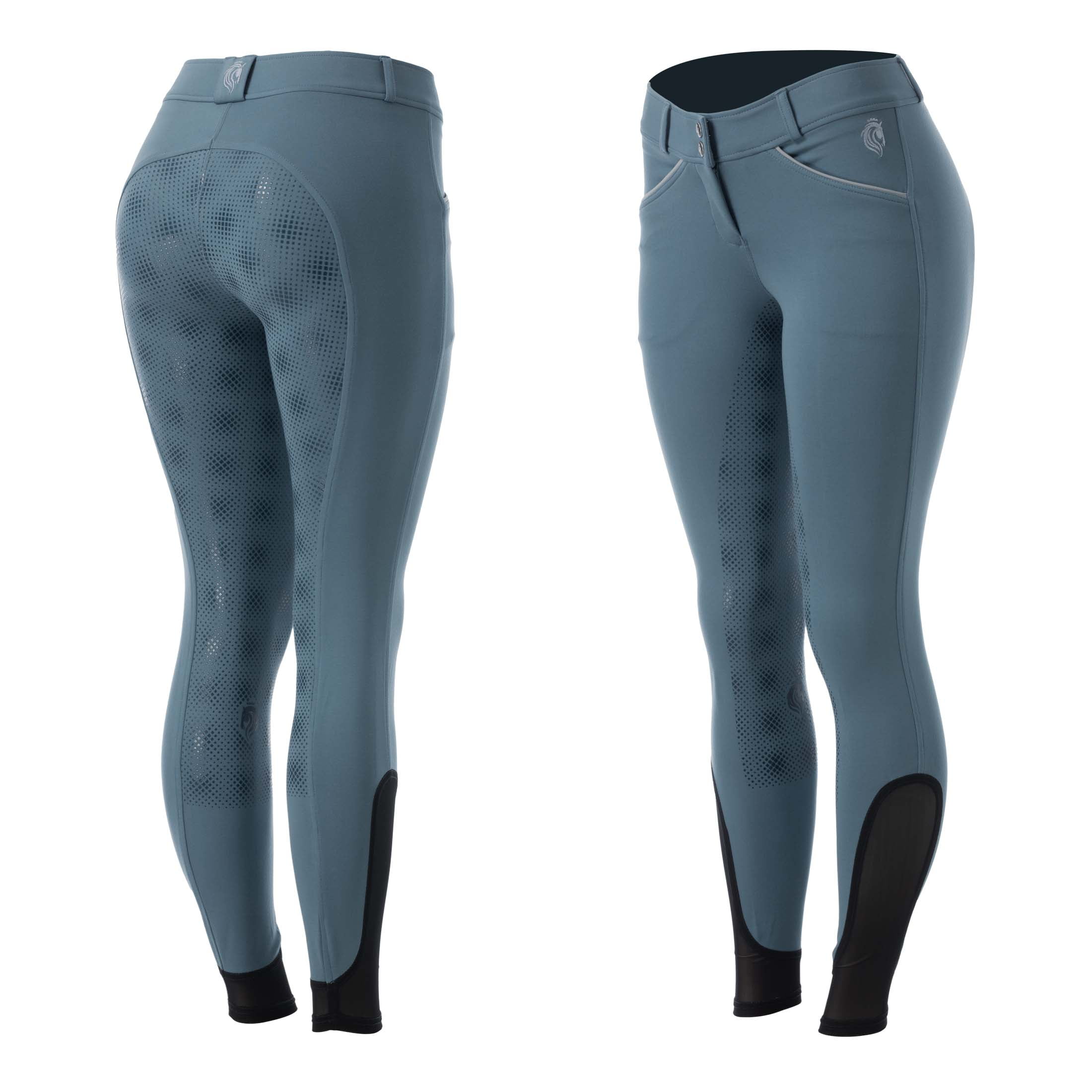 Equinavia Astrid Womens Silicone Full Seat Breeches | Mid Rise Riding ...