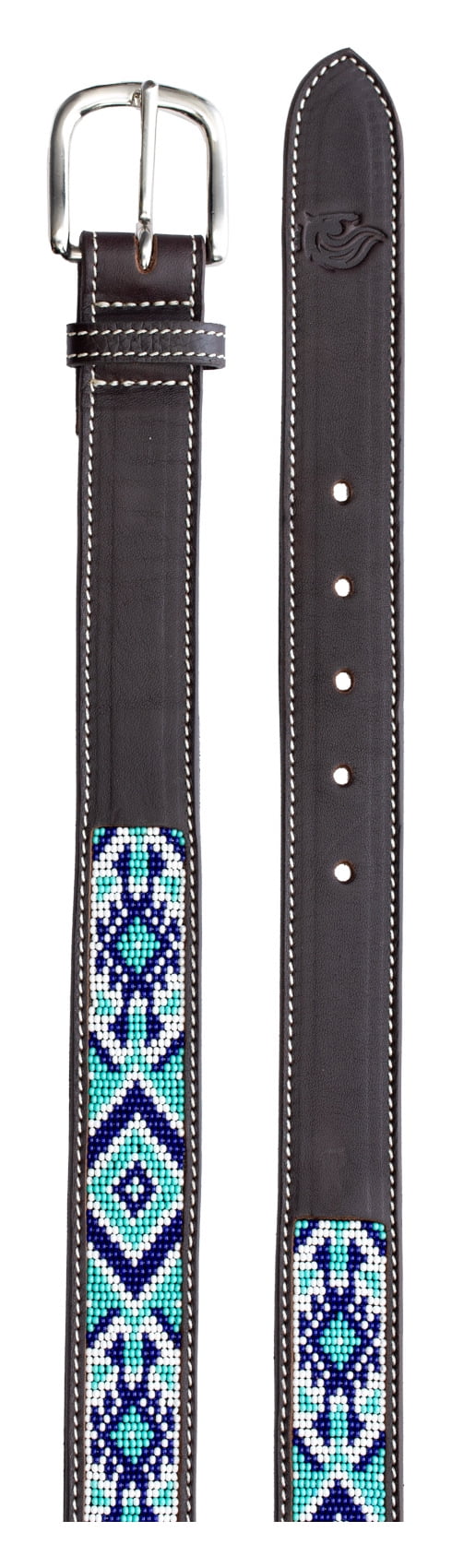 Equinavia Estelle Womens Hand Beaded Leather Equestrian Horse Riding ...