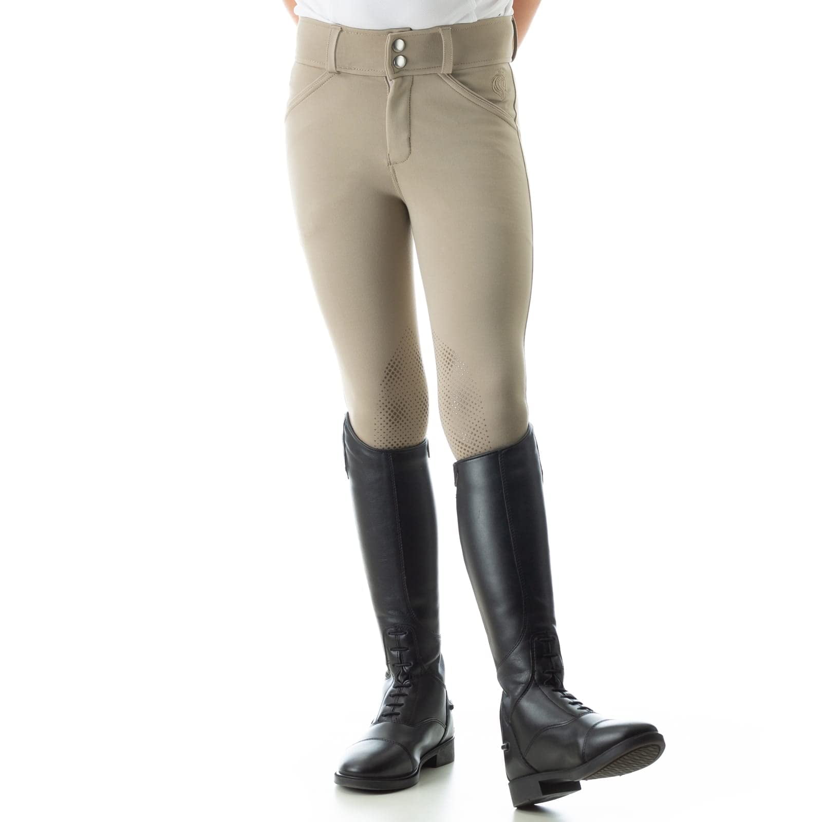 Equinavia Greta Kids Premium Equestrian Riding Pants | Silicone Knee ...
