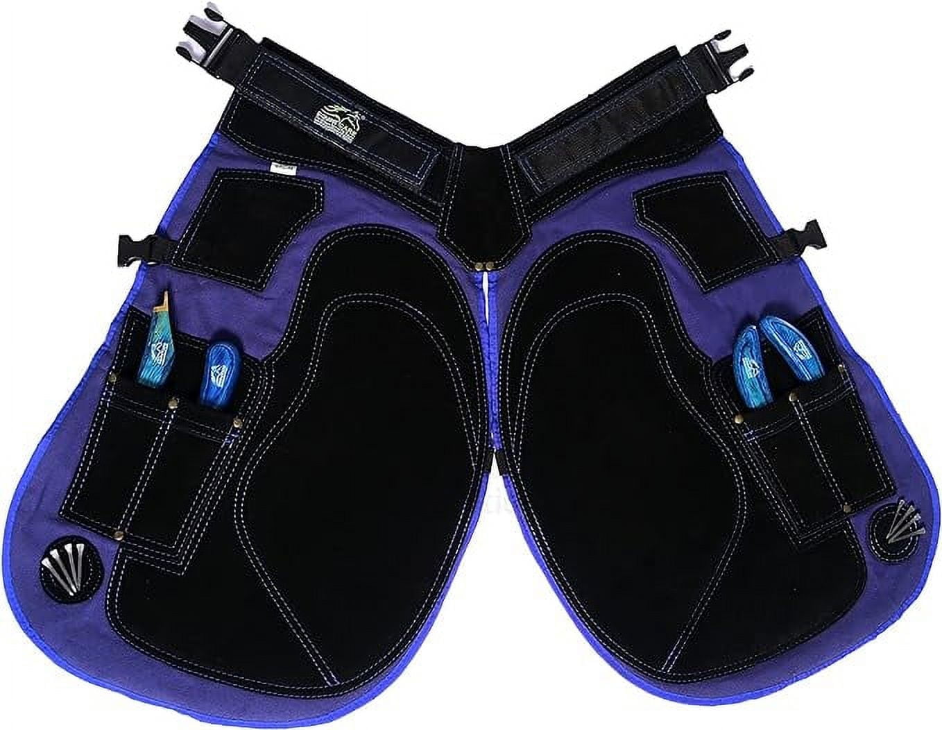 Equine Care Farrier Apron Chaps, 29" Adjustable Back Support, 4 Pockets ...