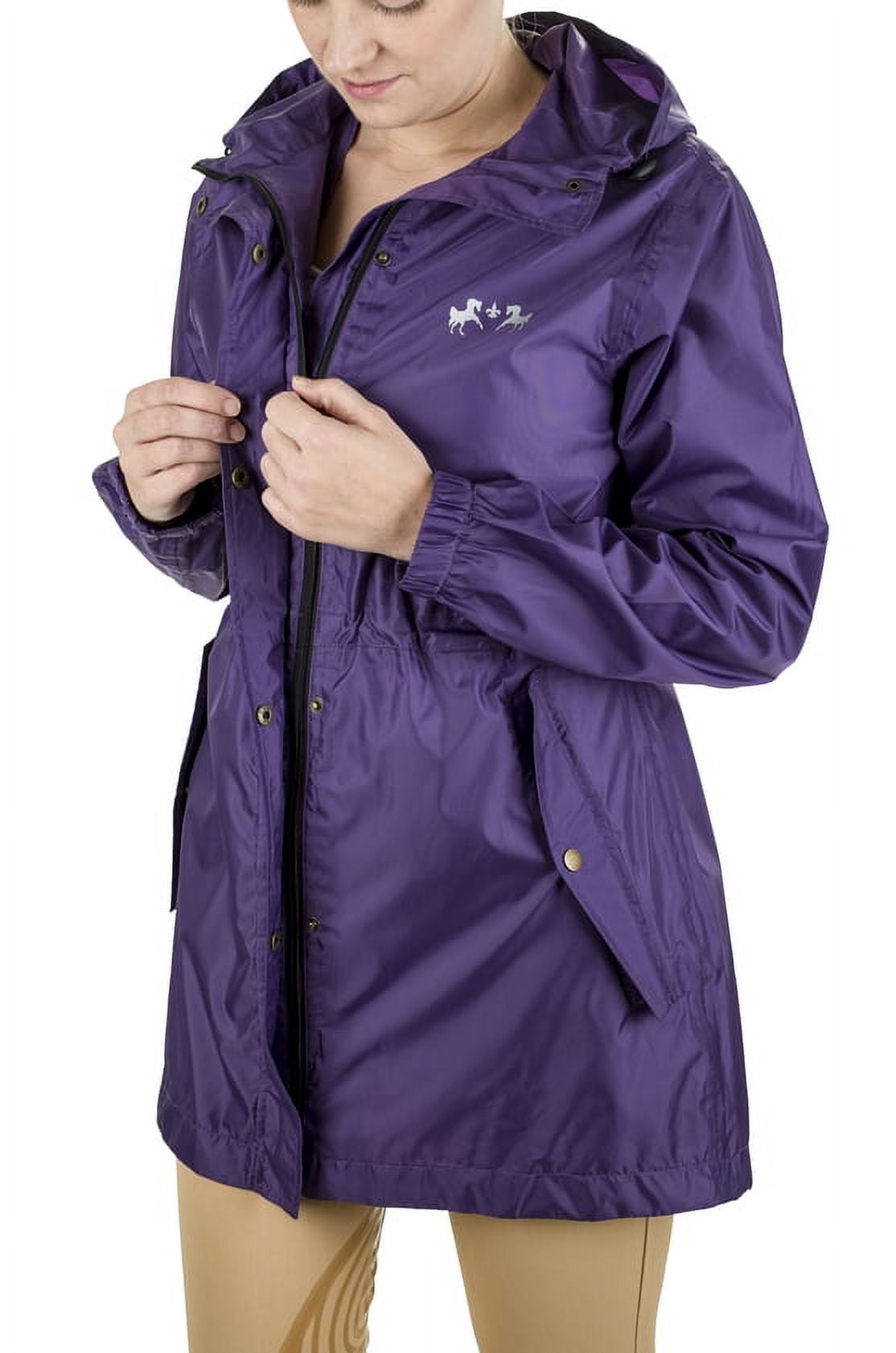 Equine Couture Element Rain Jacket - Acai Berry - XXXL - Walmart.com