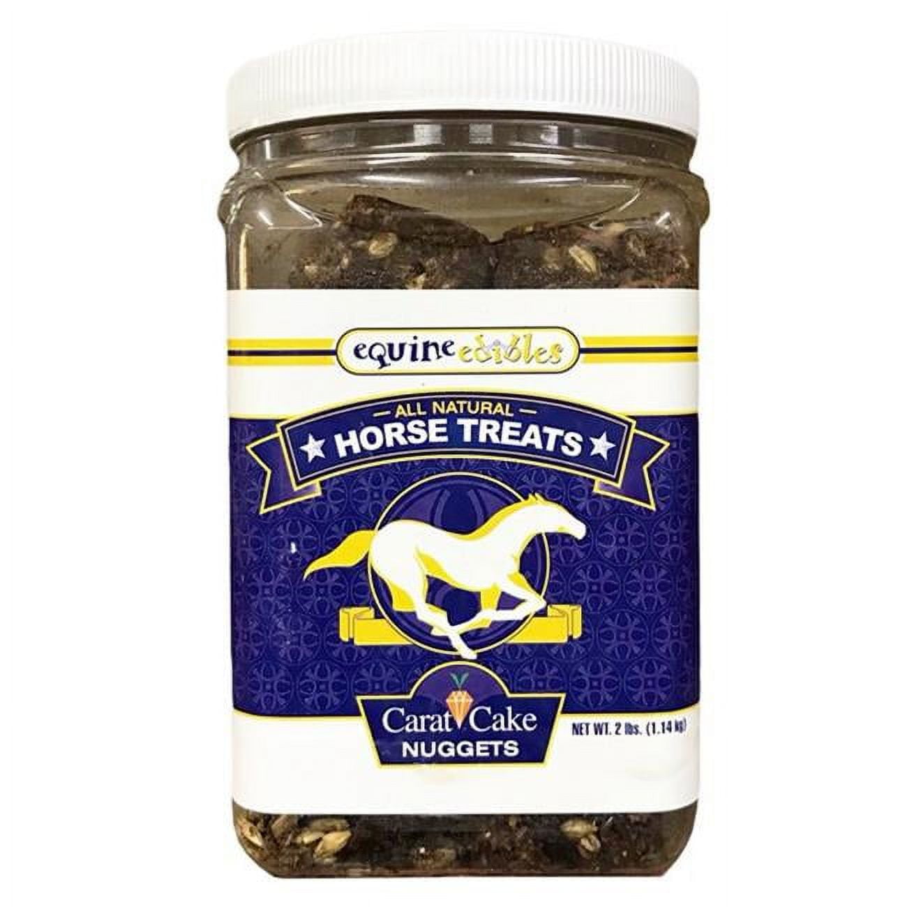 Equine Edibles 2 lbs Nugget Horse Treats - Carat Cake - Walmart.com