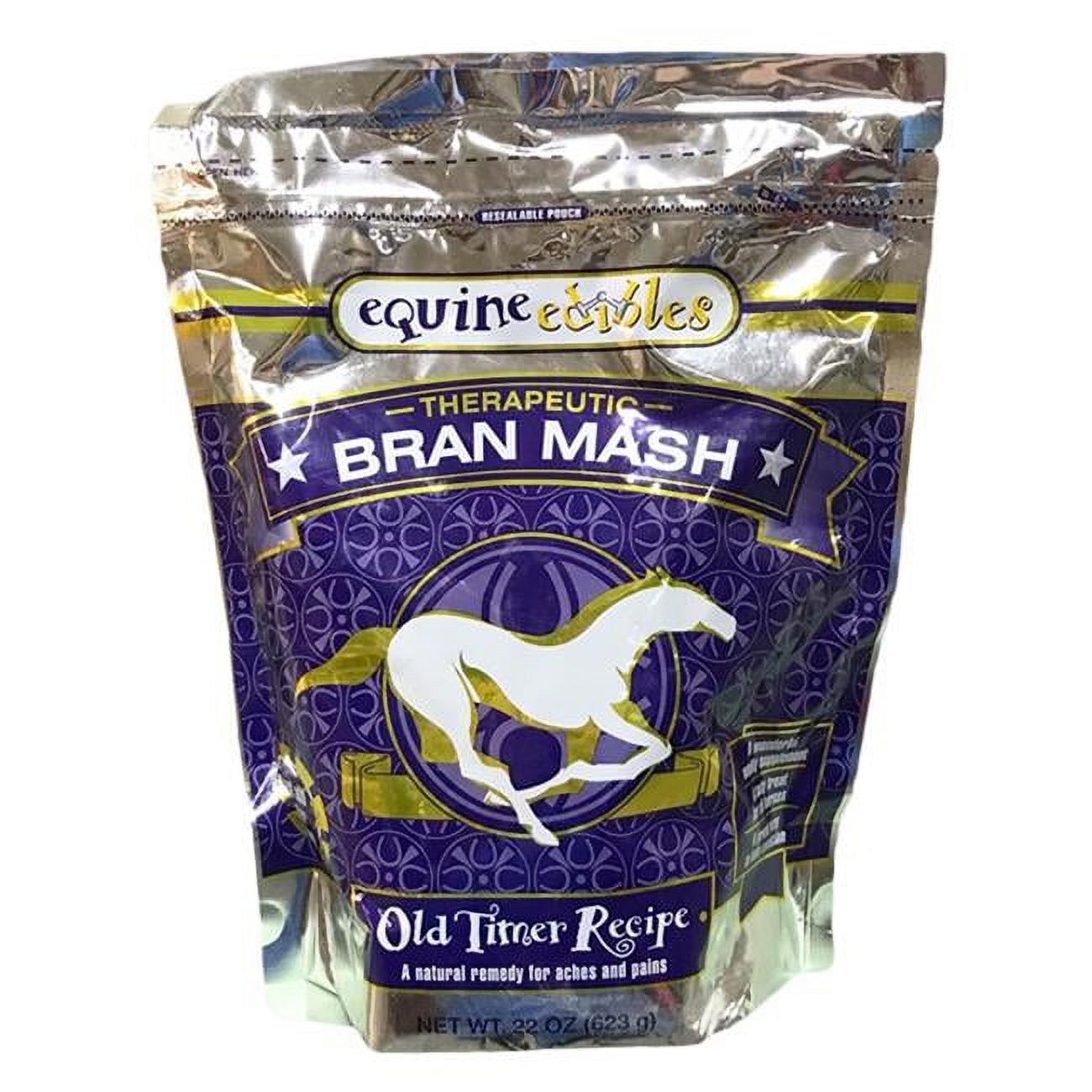 Equine Edibles 22 oz Therapeutic Bran Mash - Old Timer - Walmart.com