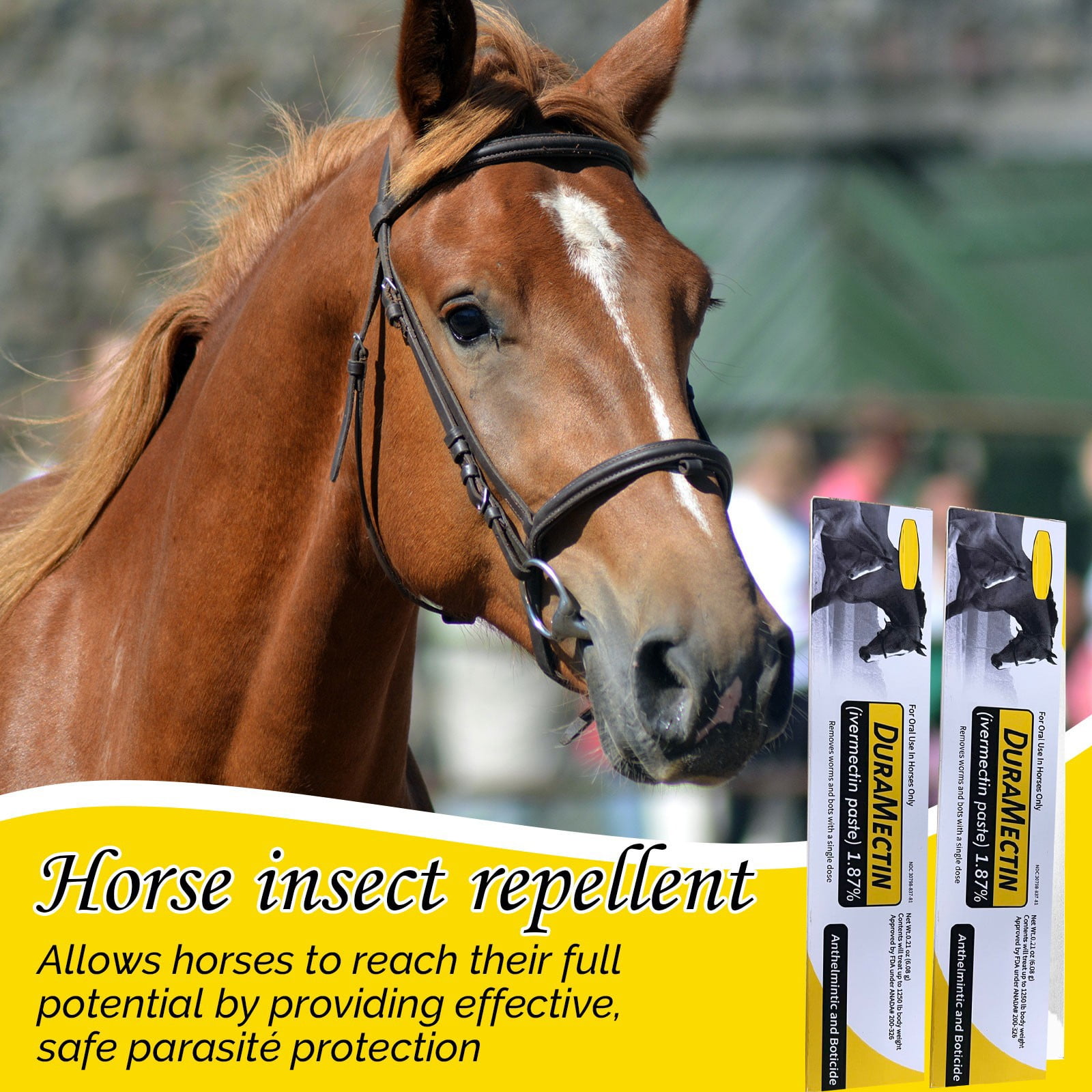 Equine Ive-rm-ectin 9 Pack of Paste Paste for Horses– Effective Horse ...