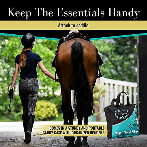 Equine Triage Kit - 36 piece Equine First Aid Kit For Horses - Contains ...