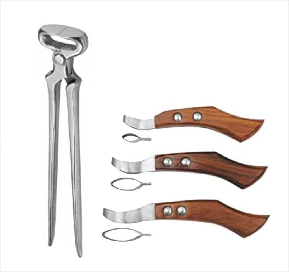 Equinez Tools Hoof Nipper 15" Model & Farrier Loop Knives Hoof Knife ...