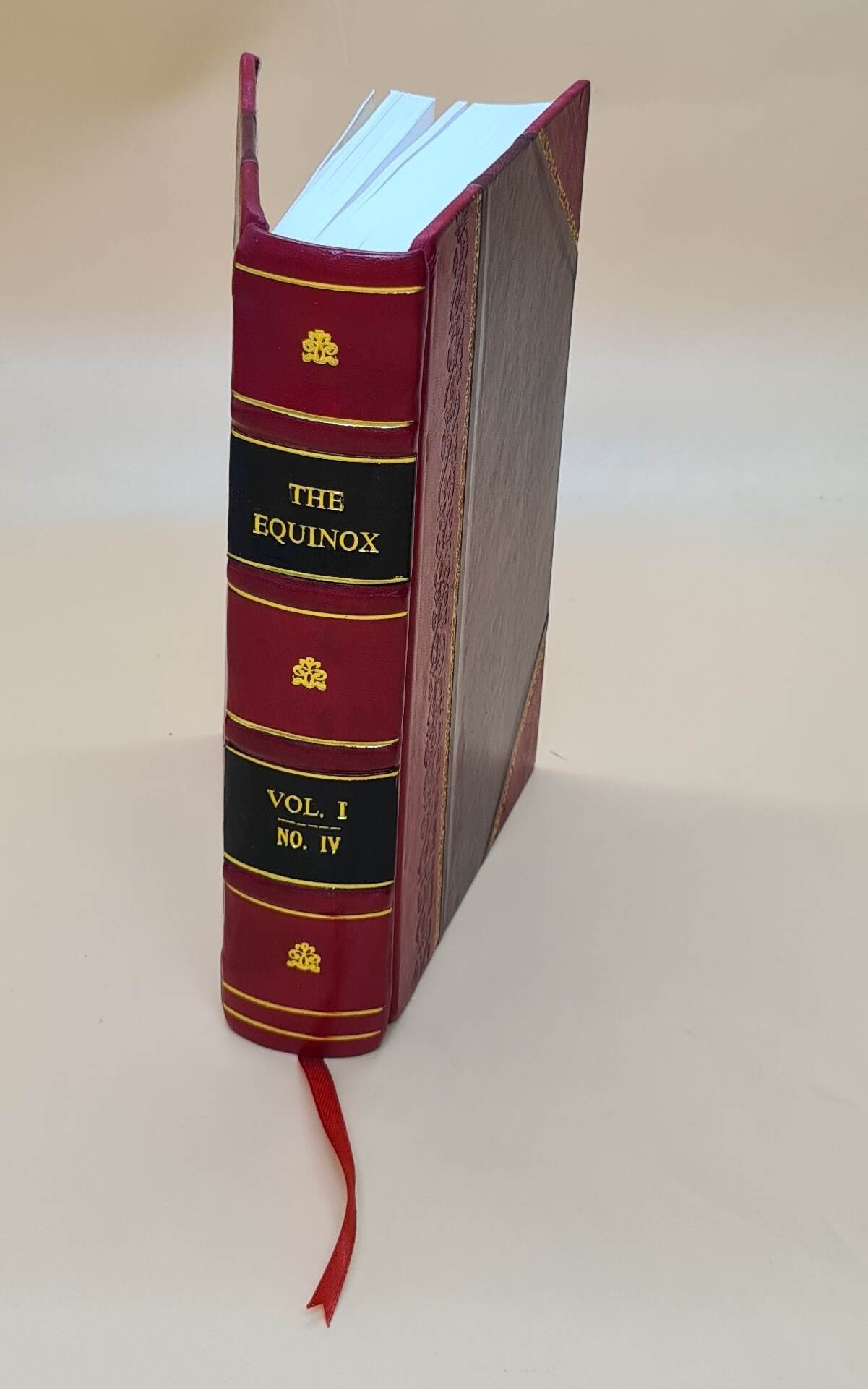 Equinox : the review of scientific illuminism. v.1 no.4 1910. Volume v ...