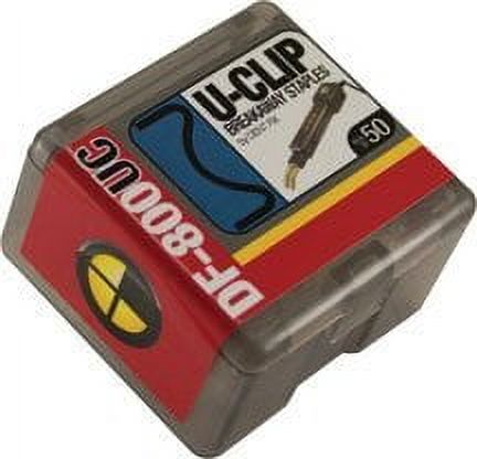 Equipment Breakaway StapleClips - U-Clip Rounded Corner, Bag of 50 (DTF ...
