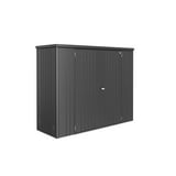 Equipment Locker 230 - 7.5' x 2.7' x 6' - Dark Gray with Lockable ...