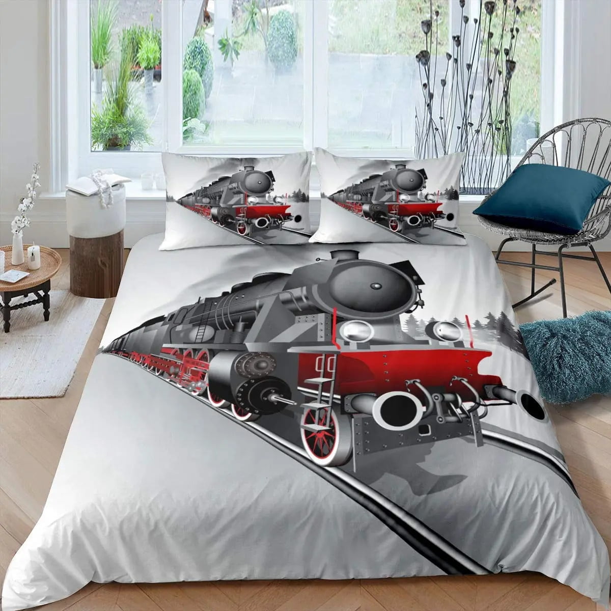 Equipment Trucks truction Vehicle Tractor Duvet Cover for Children Boy ...
