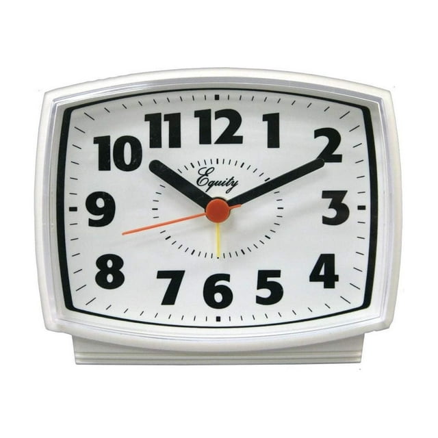 Equity 33100 4 " Electric Analog Alarm Clock - Walmart.com