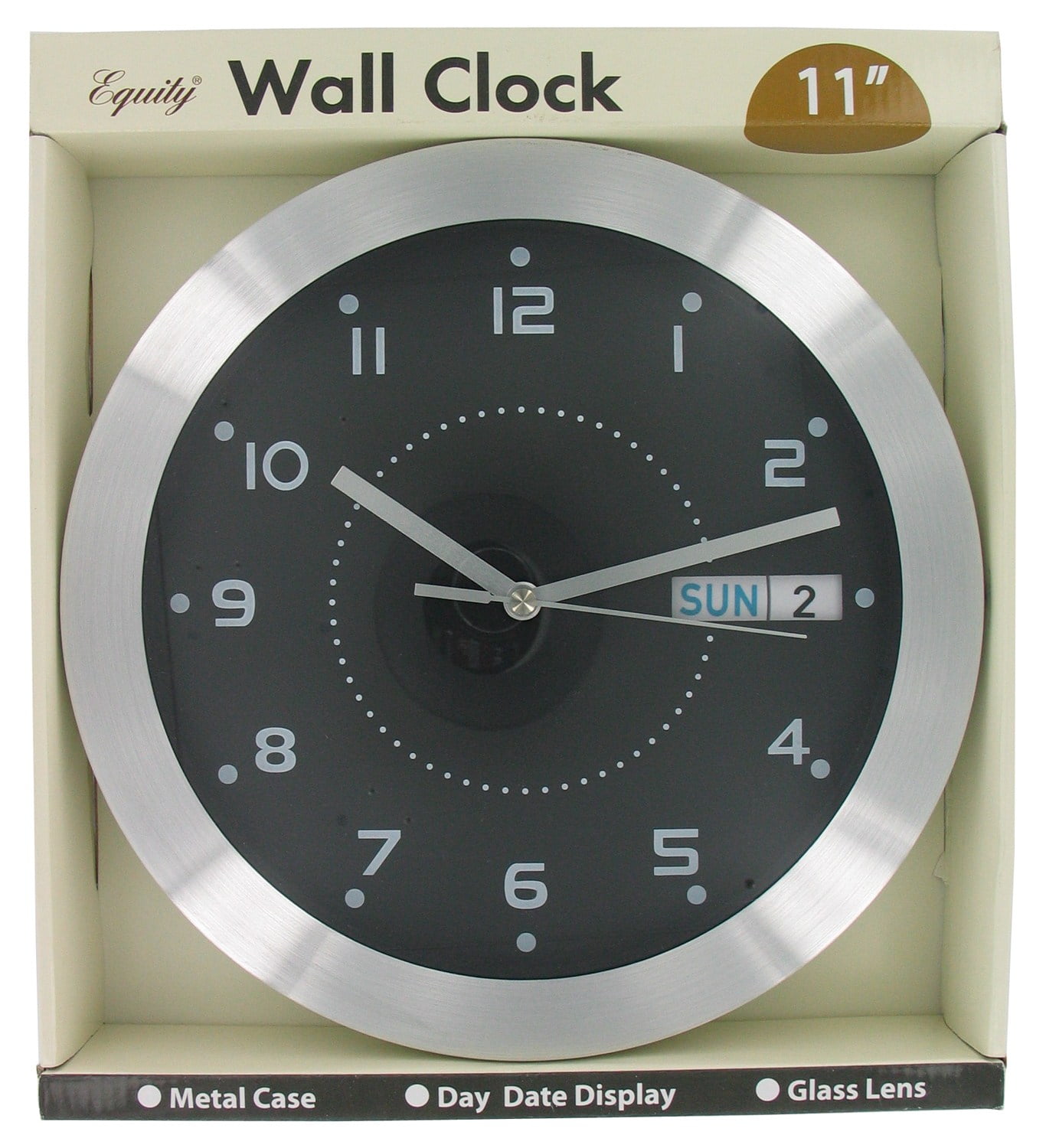 Equity 87784 11" Wall Clock - Walmart.com