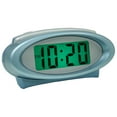 Equity Blue Night Vision Digital Alarm Clock with Super Glow backlight ...