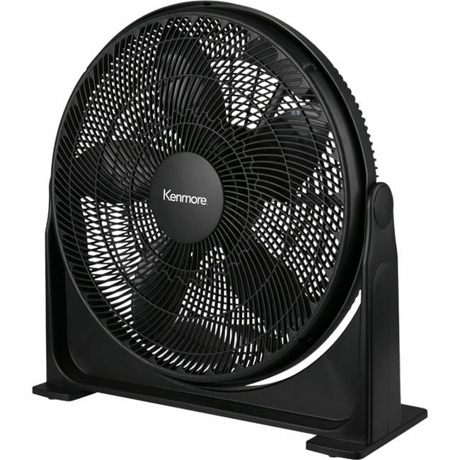 Equity Sales & Marketing ESMKM60049BK 20 in. Circular Floor Fan, Black ...