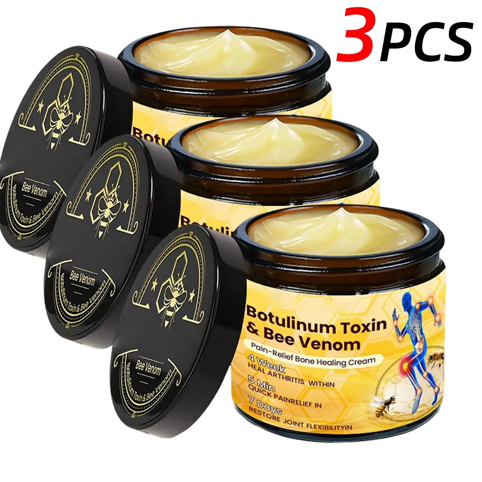 Equrtsy Botulinum Toxin Be®e Ven®om Bone Cream Professional Joint and ...